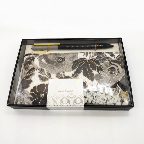 Papyrus | Office | Papyrus Floral Pencil Pouch With Pen Christmas Gift ...